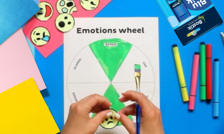 DIY Emotions Wheel for Kids | Fun Feelings Craft with Bostik