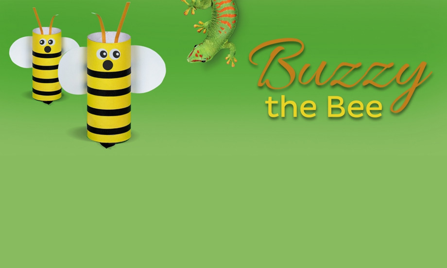 DIY Buzzy the Bee 🐝 | Recycled Toilet Roll Craft with Bostik Cut ’n Paste