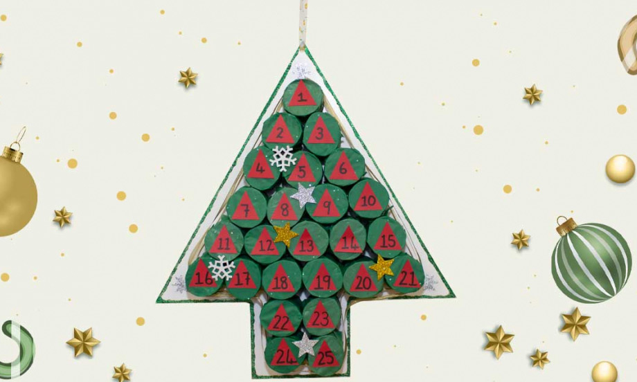 🎄 DIY Christmas Advent Calendar | Fun Family Countdown Craft