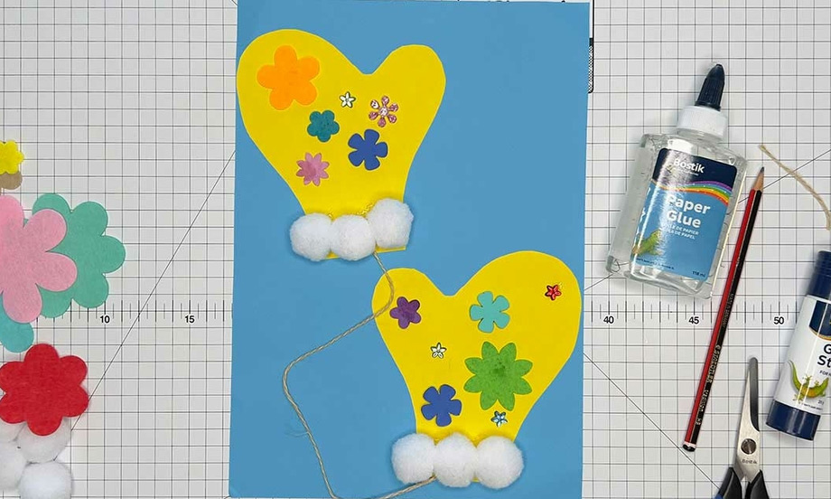 🧤 DIY Winter Mitten Craft | Cozy Paper Mittens for Kids to Make