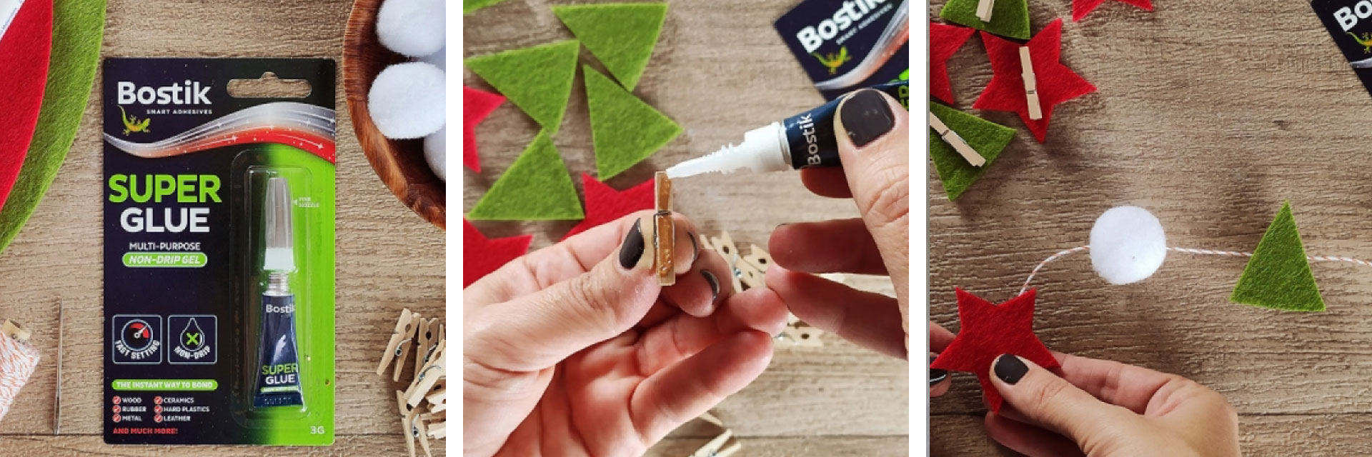 Χριστουγεννιατικα στολιδια: γιρλαντα | DIY BOSTIK