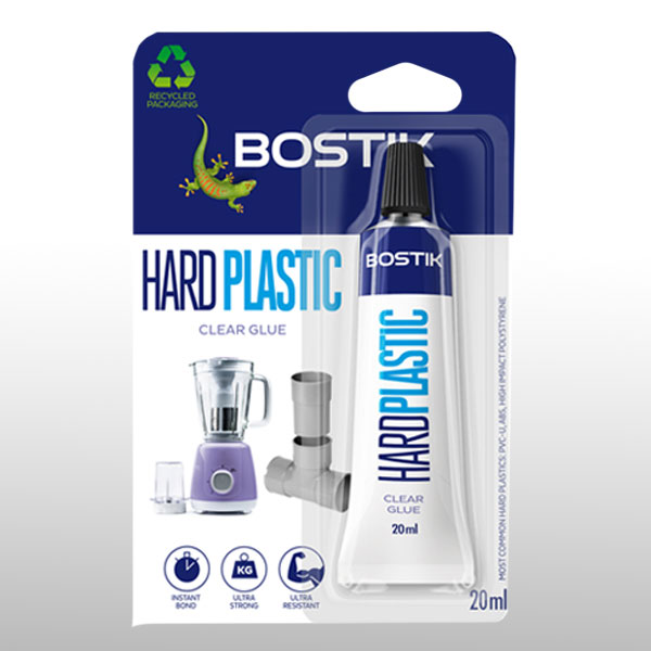 Bostik Hard Plastics Adhesive | Strong Clear Glue for Plastic Repairs
