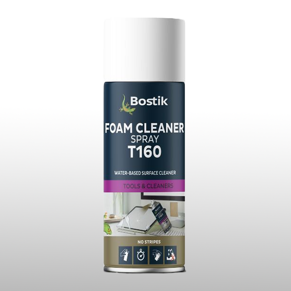 Bostik T160 Foam Cleaner Spray | Gentle, Effective Surface Cleaner