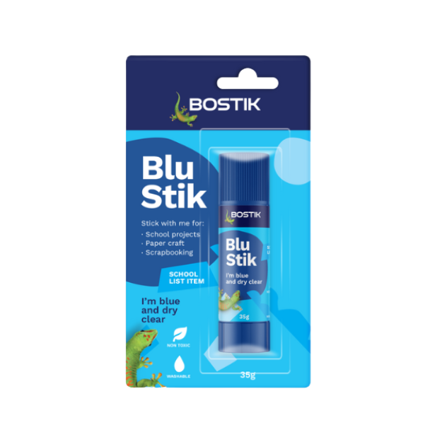 Blu Stik | Solvent-Free Glue Stick for Craft & Stationery